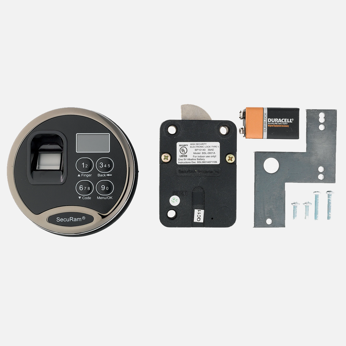SecuRam Scanlogic Biometric Lock Retrofit Kit